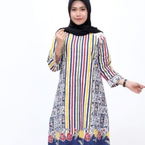√ 45+ Model Tunik Batik : Modern, Elegan, Kerja & Kombinasi
