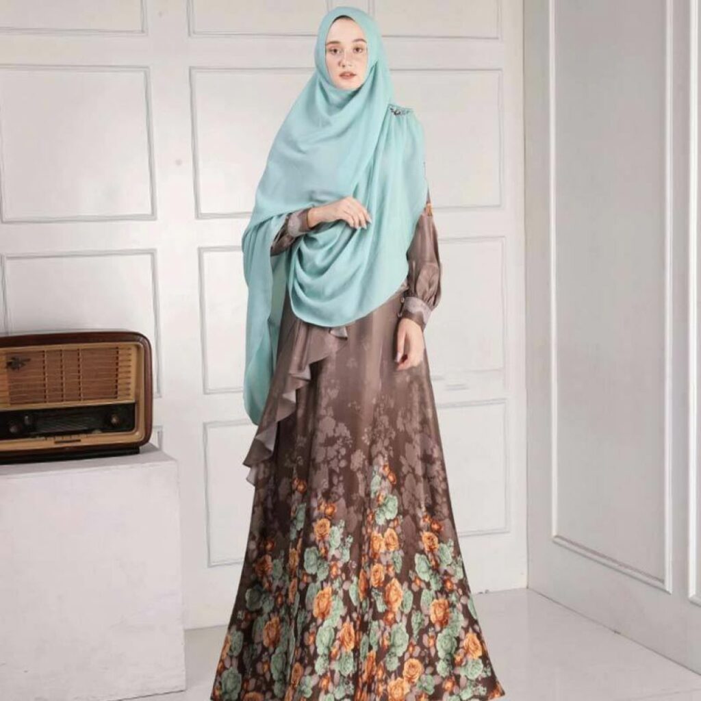 √ 45+ Model Gamis Syar'i Remaja Modern Terbaru 2020