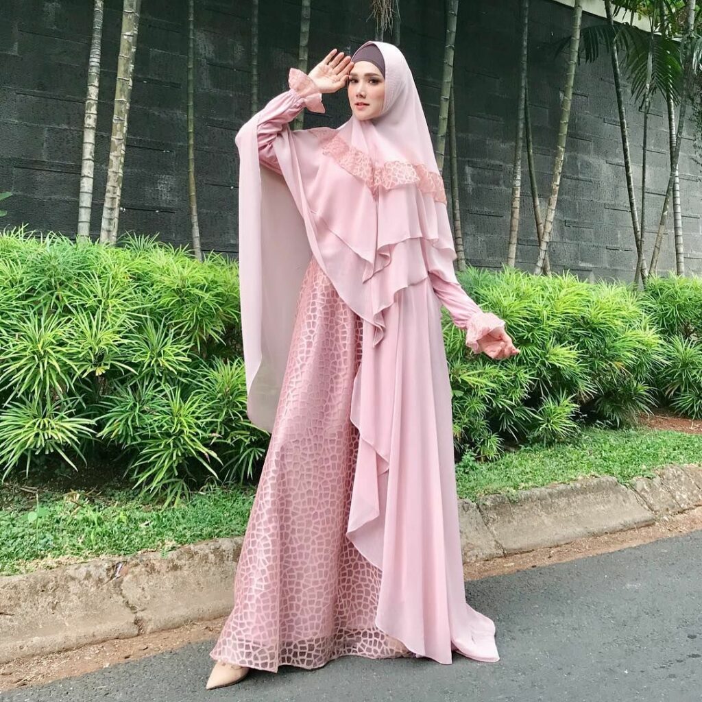 √ 45+ Model Gamis Syar'i Remaja Modern Terbaru 2020