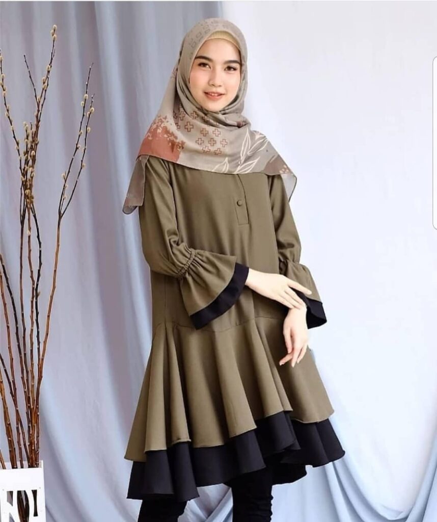 [35+] Model Baju Tunik Wanita Modern ( BATIK & BROKAT )