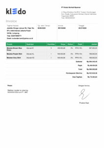 15 Contoh Invoice untuk Berbagai Keperluan. Disertai Penjelasan